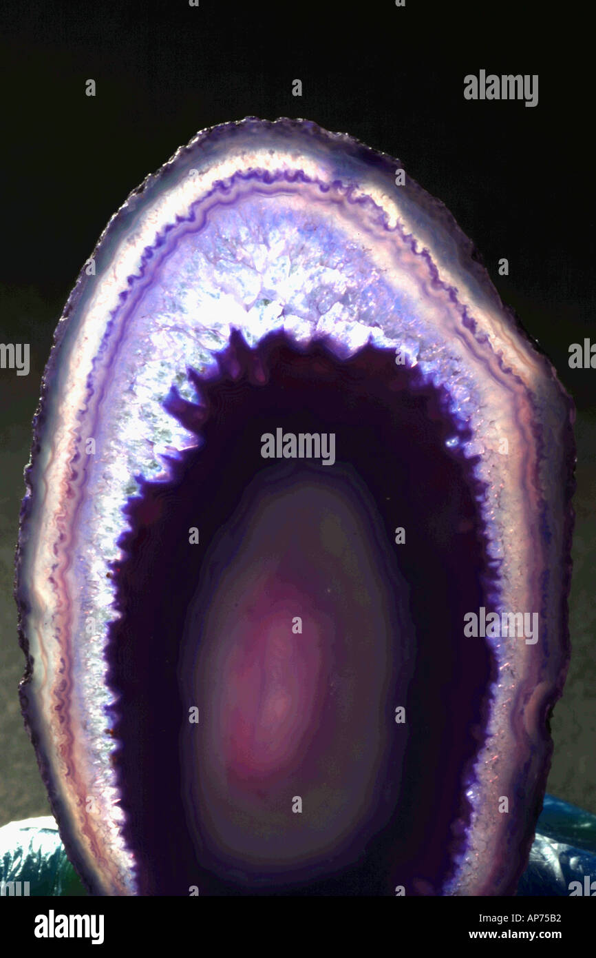 Mineral Chalcedon Stock Photo - Alamy