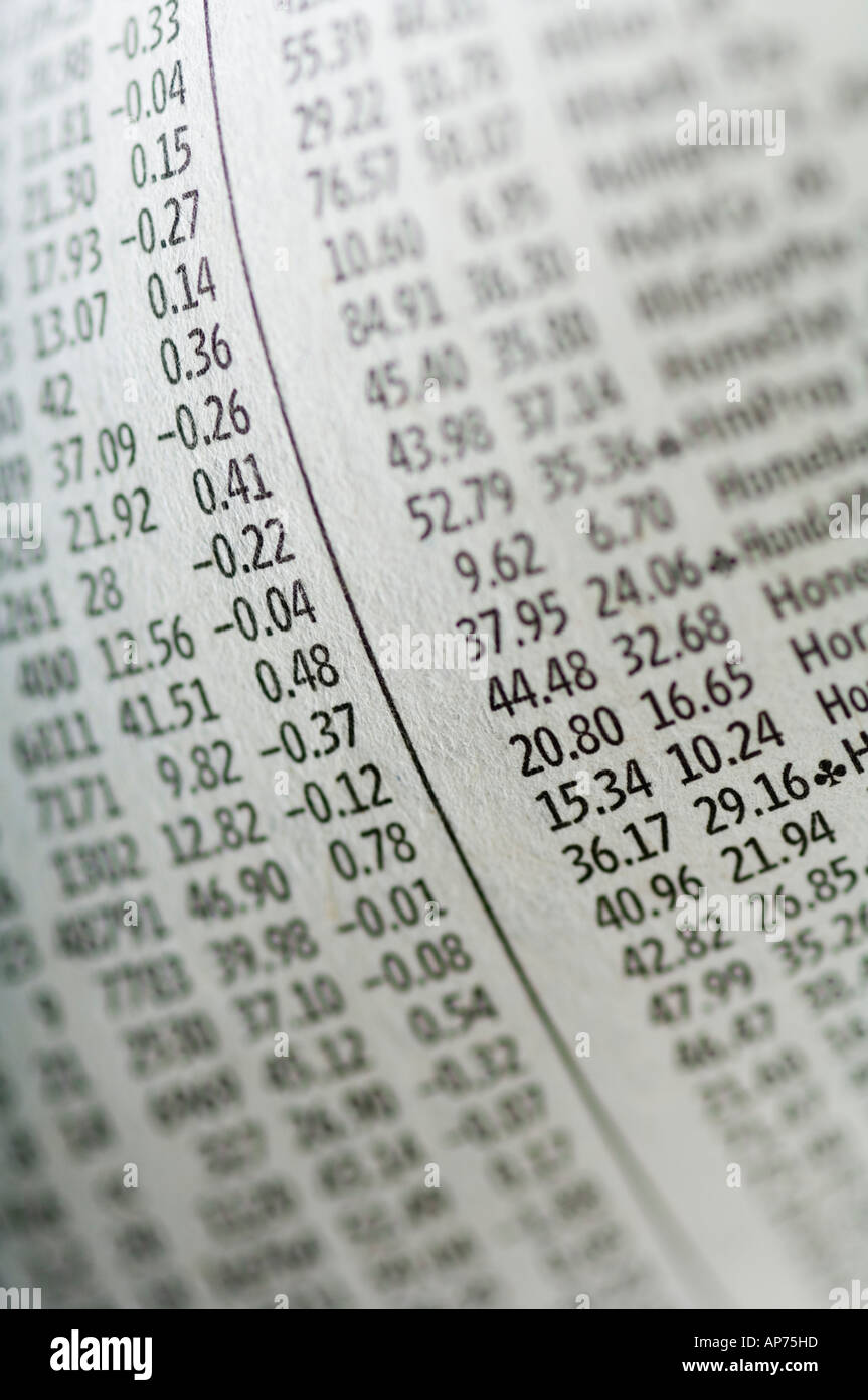 Prices in newspaper hi-res stock photography and images - Alamy