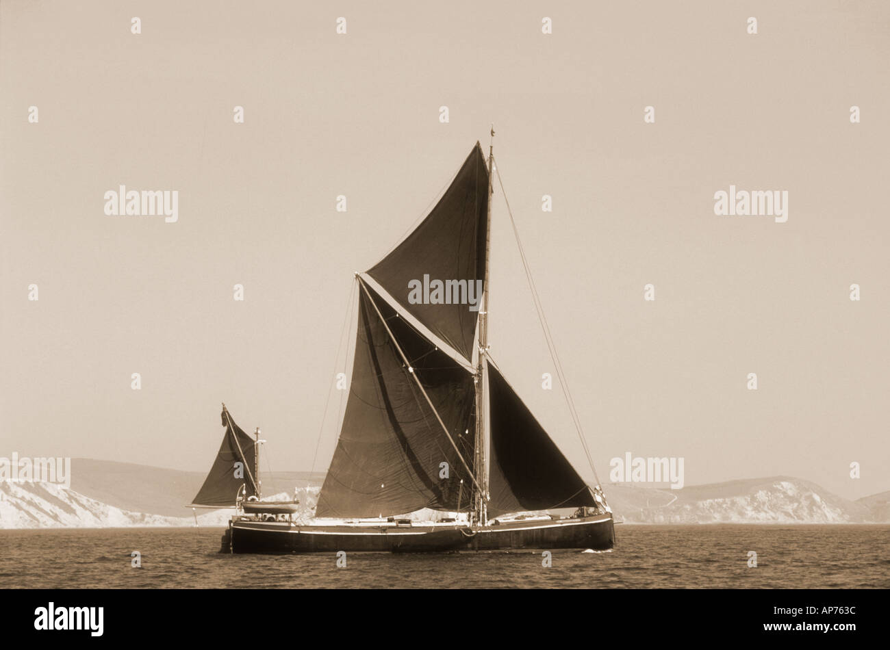 Thames Sailing Barge History High Resolution Stock Photography and ...