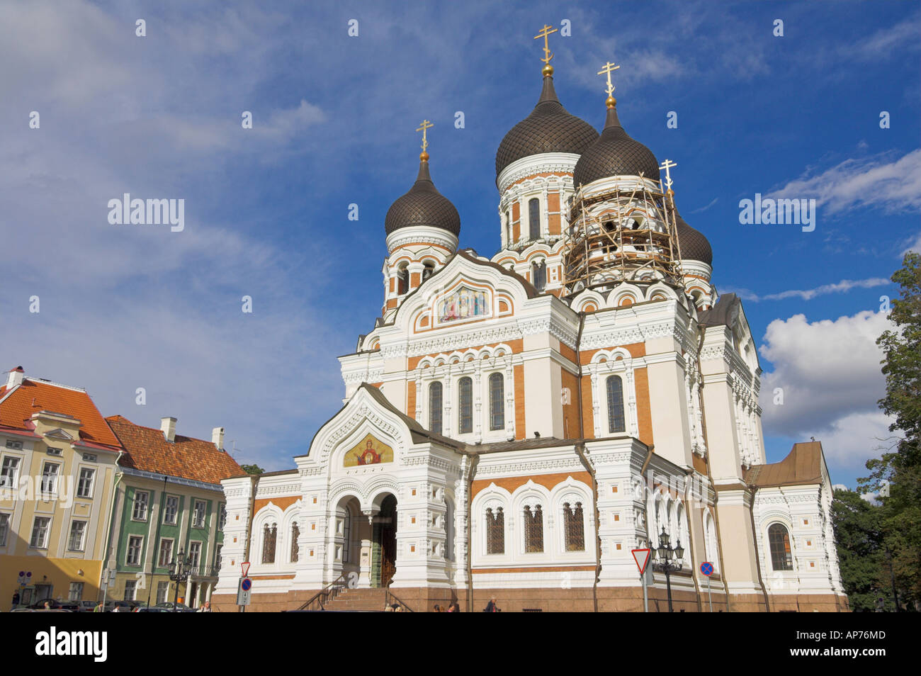 Alexander Nevsky cathedral russian orthodox church Toompea Hill Tallinn ...
