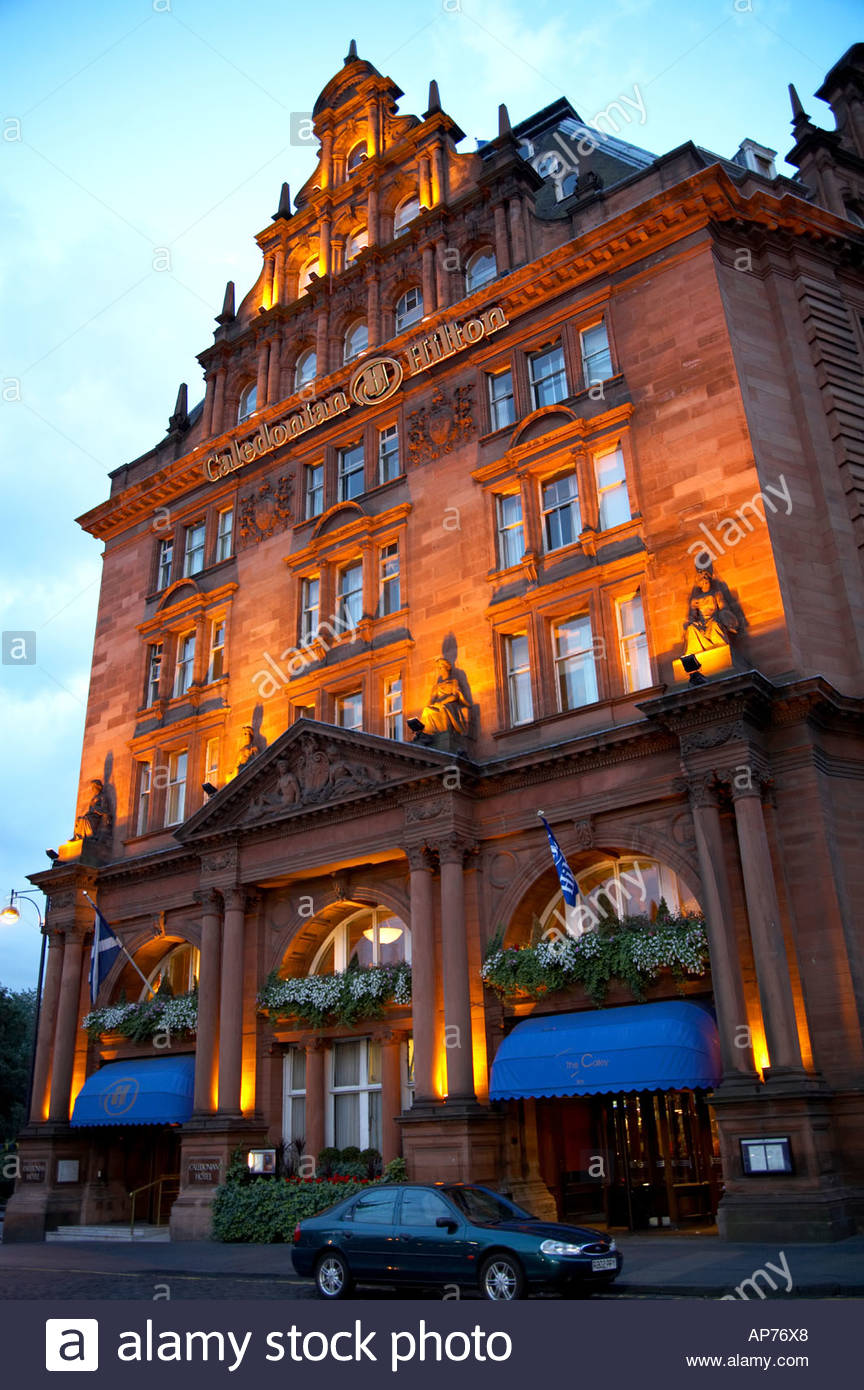 Caledonian hotel edinburgh hi-res stock photography and images - Alamy