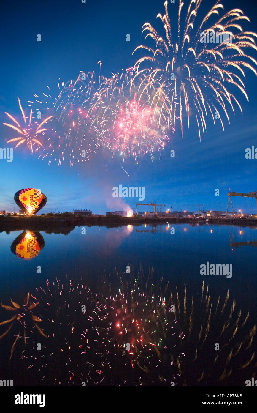 Maritime Festival Fireworks Stock Photo - Alamy