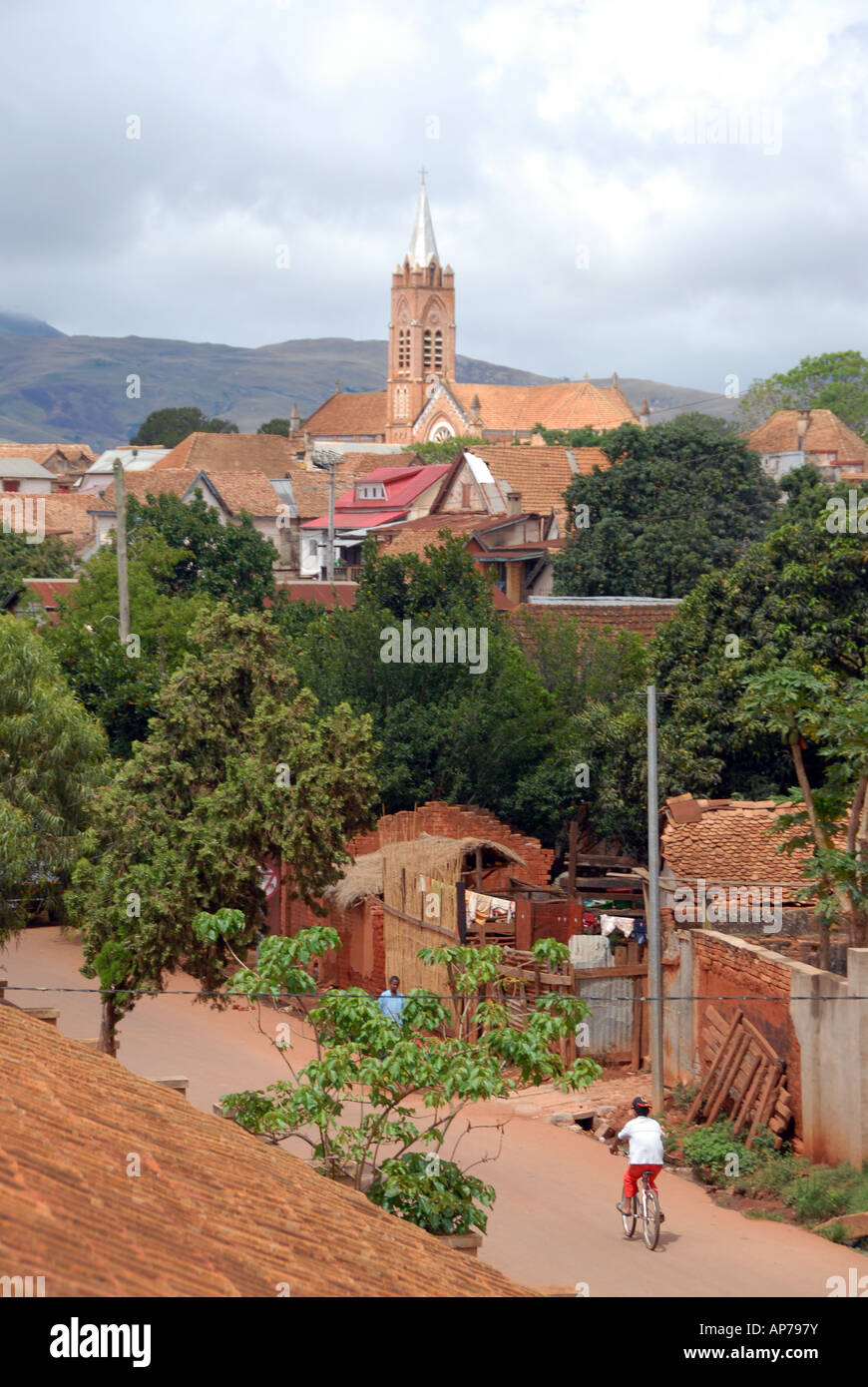 Skyline, Ambositra, Central Highlands, Madagascar Stock Photo - Alamy