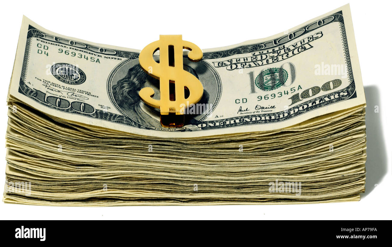 Money Stack Silhouette