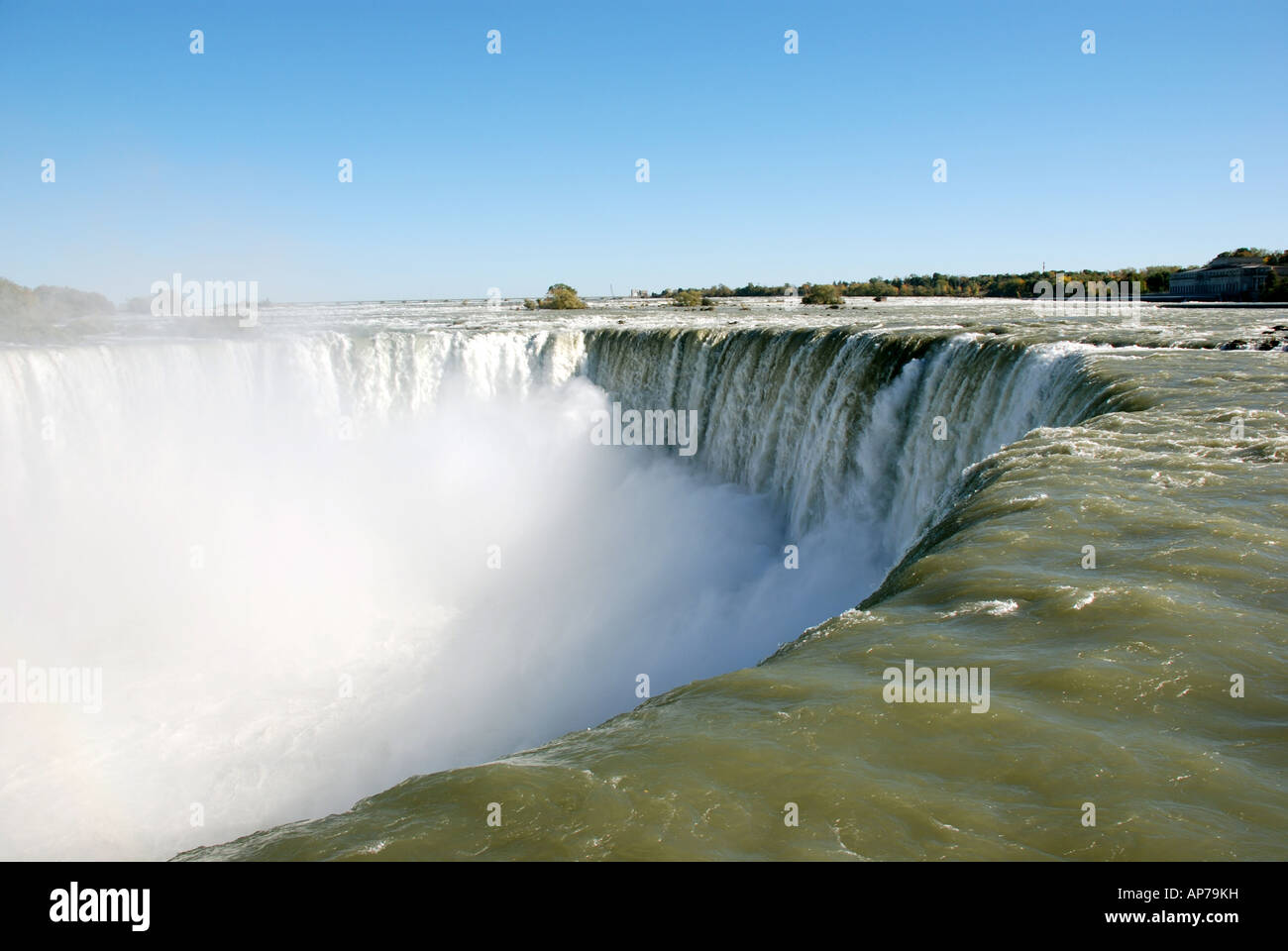 Edge of the niagara falls hi-res stock photography and images - Alamy