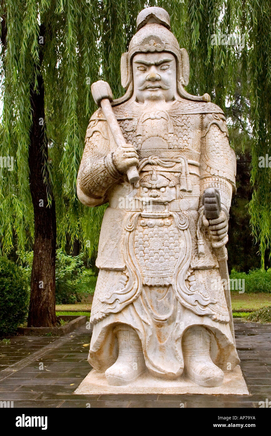 Sacred Way, Ming Tombs Stock Photo - Alamy