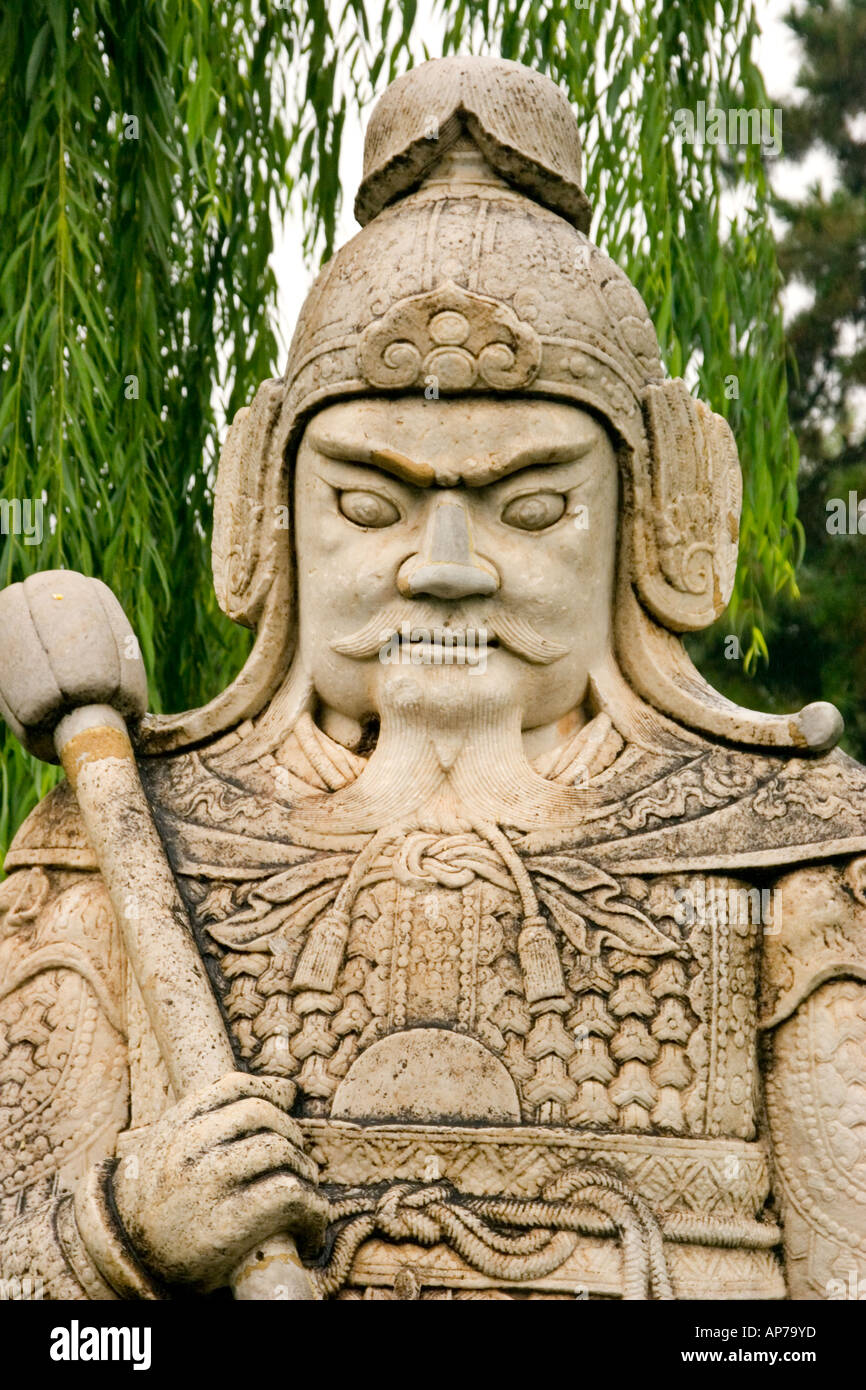 Sacred Way, Ming Tombs Stock Photo - Alamy