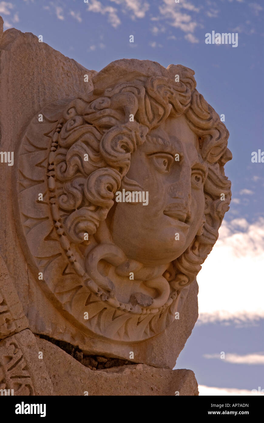Medusa head severan forum leptis hi-res stock photography and images ...