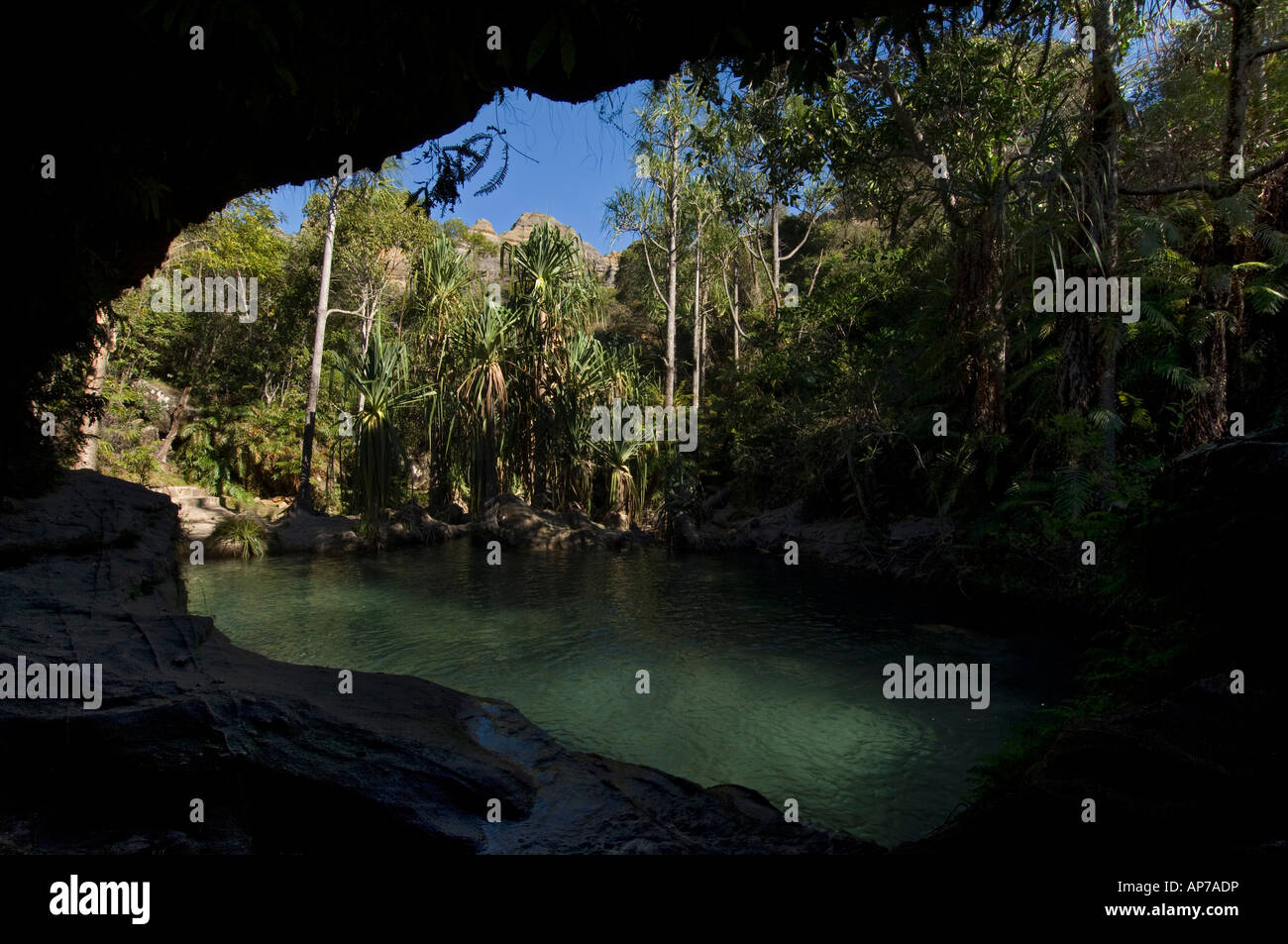 Natural swimming pool, Isalo National Park, Madagascar Stock Photo - Alamy