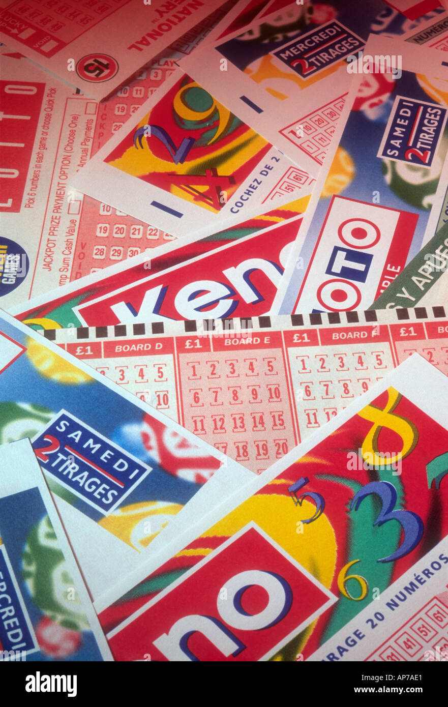 Lotto forms hi-res stock photography and images - Alamy