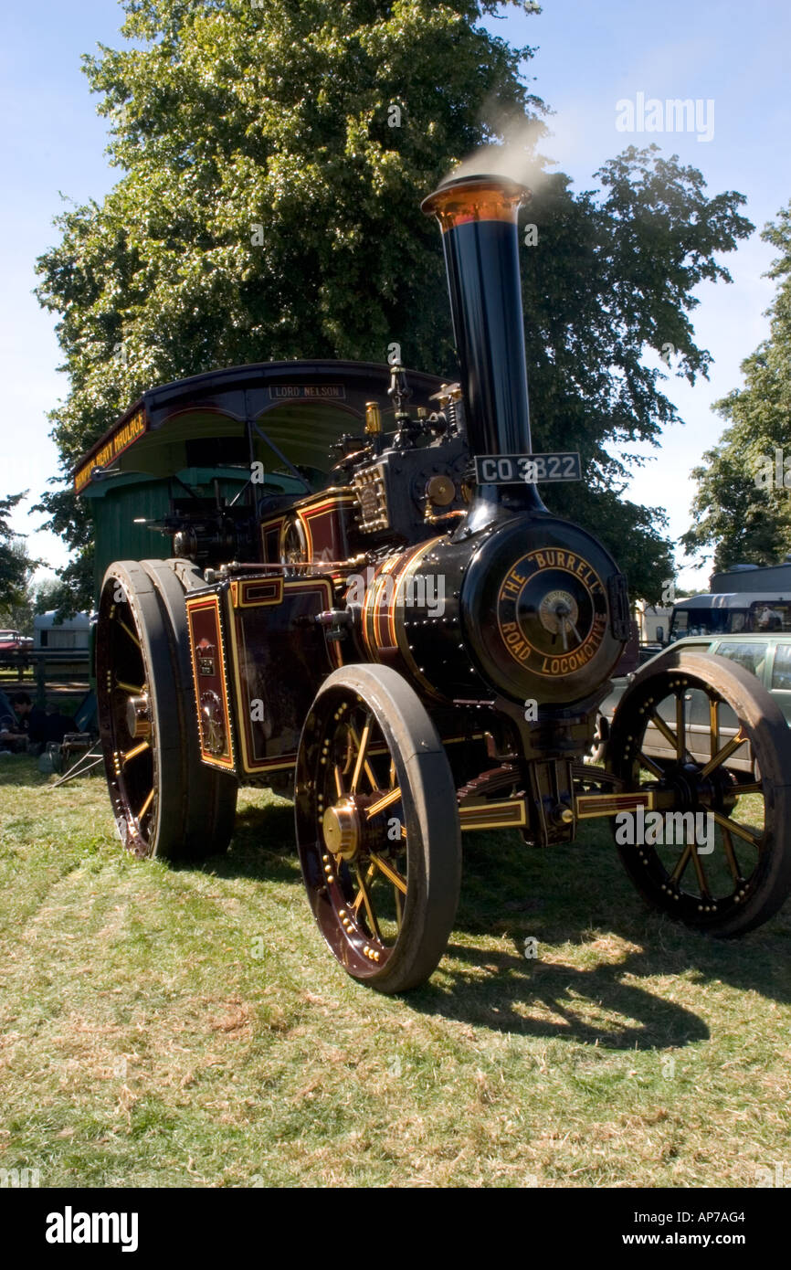 Steam Traction Engine Stock Photo - Alamy