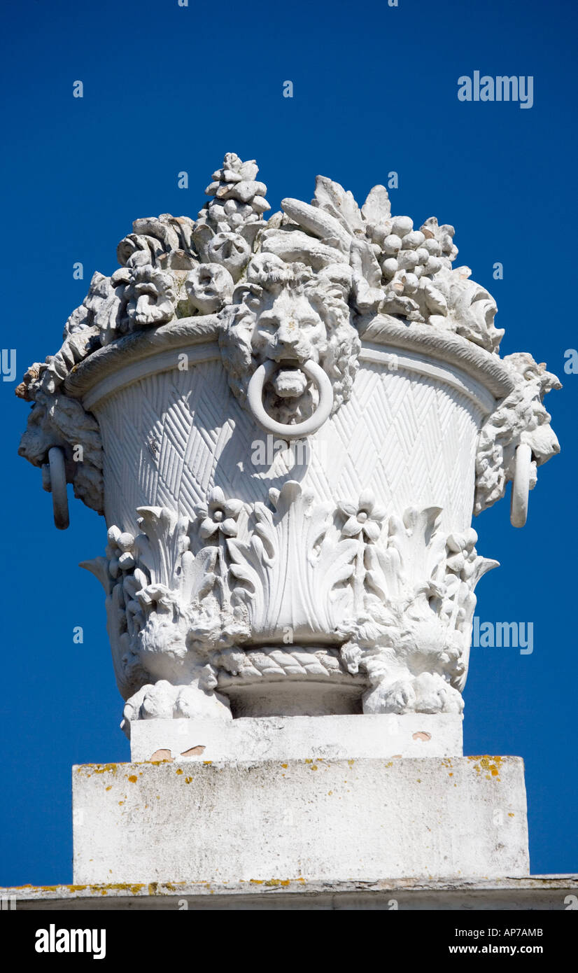 Ornamental Flower Pot Kew Gardens London Stock Photo - Alamy