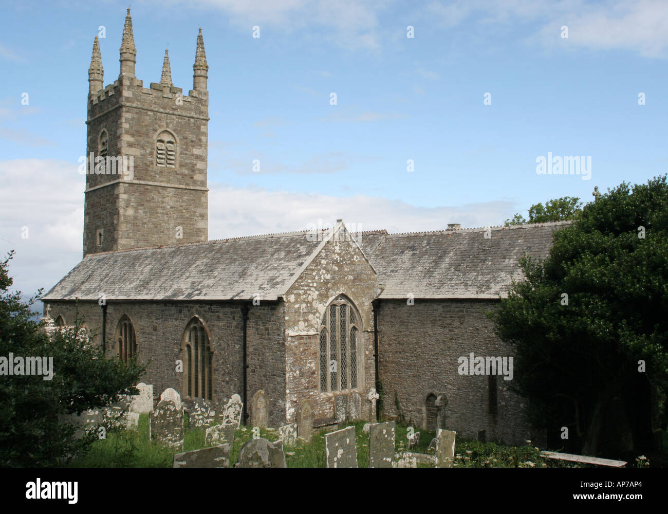 Morwenstow church hi-res stock photography and images - Alamy