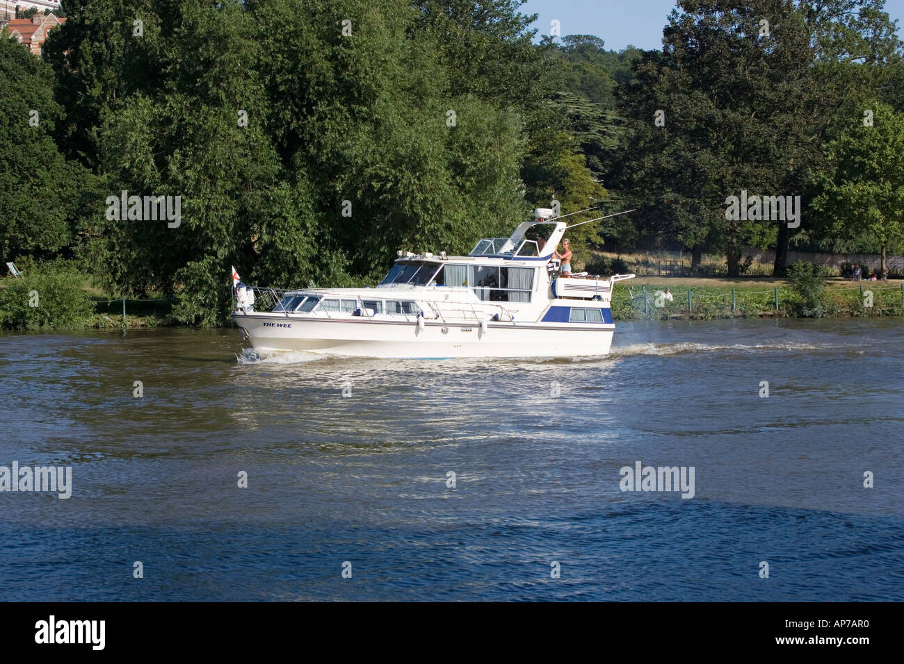 Richmond River Thames London Stock Photo - Alamy