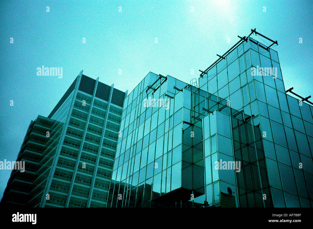 Converging buildings london hi-res stock photography and images - Alamy
