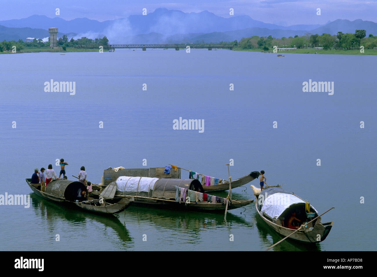 Vietnam Hué Perfume River Stock Photo - Alamy
