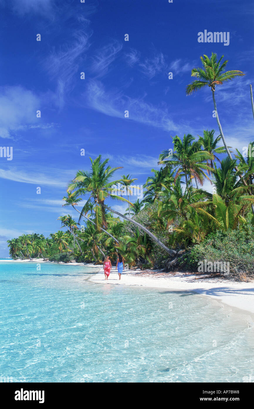 One foot island, aitutaki, cook islands hi-res stock photography and ...