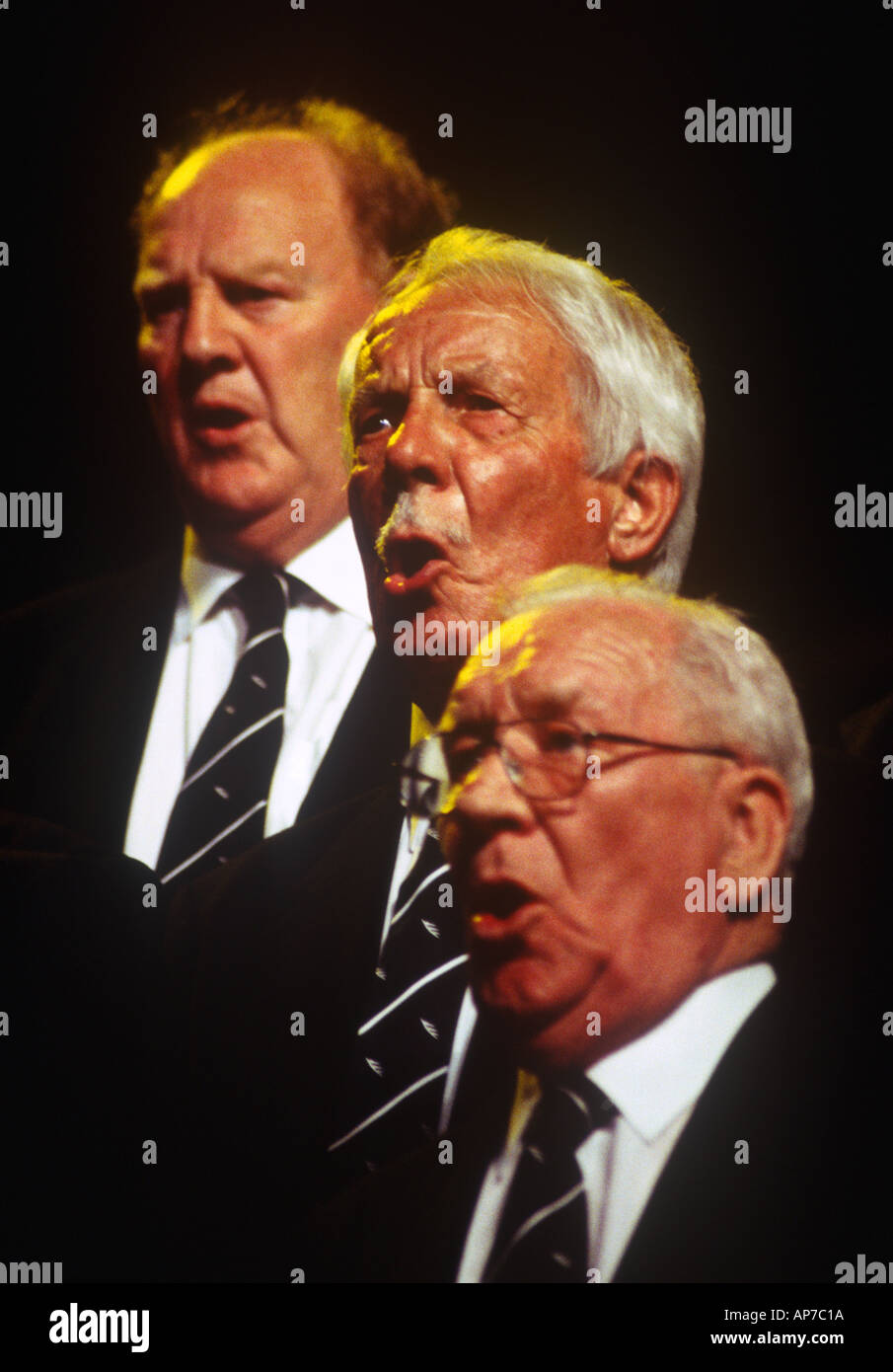 UK Wales National Eisteddfod of Wales Male Voice Choirs singers DW1 ...