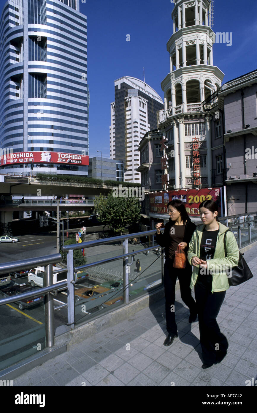 China Shanghai street scene Stock Photo - Alamy