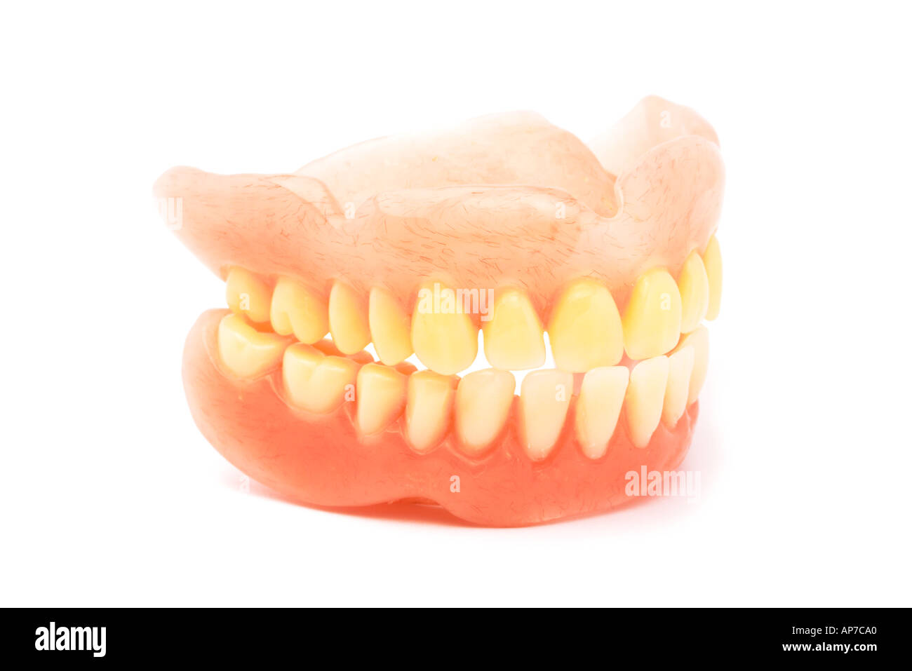 Old dentures false teeth Cut Out Stock Images & Pictures - Alamy