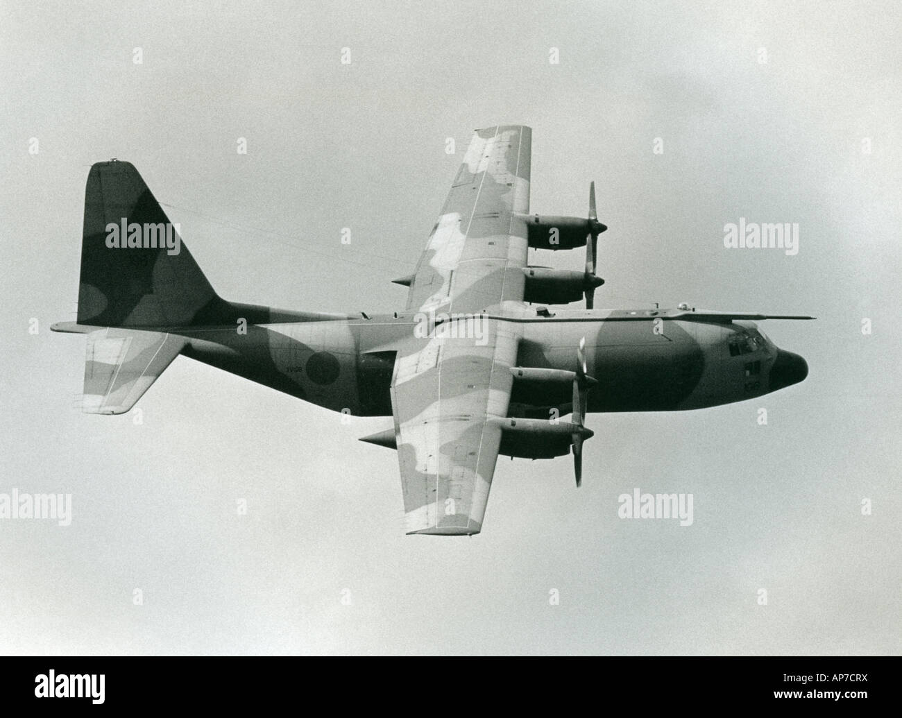 RAF C-130 Lockheed Hercules transport plane Stock Photo - Alamy