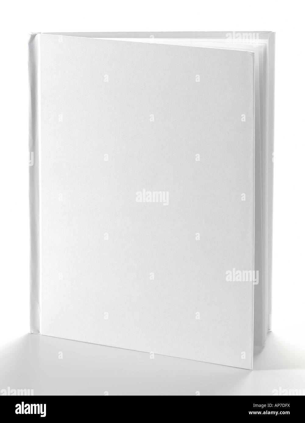 Plain Blank White Book Studio Still Life Stock Photo - Alamy