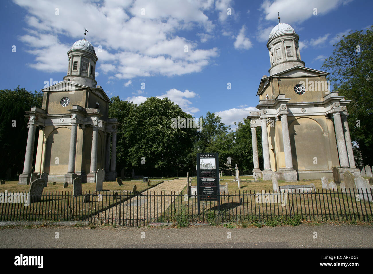 Mistley Towers, Essex, Britain, UK Stock Photo - Alamy