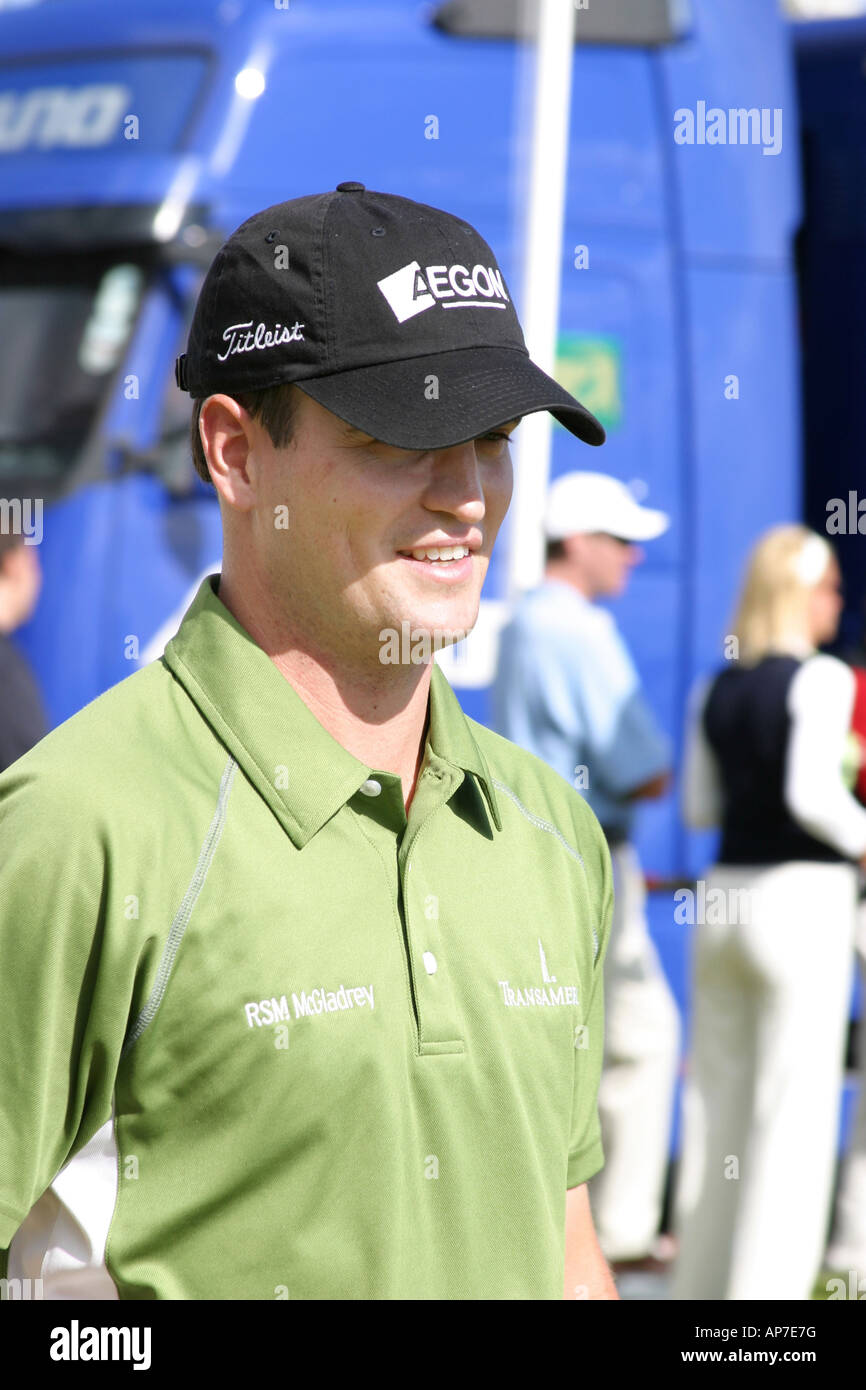 Zach Johnson American professional PGA golfer Stock Photo - Alamy