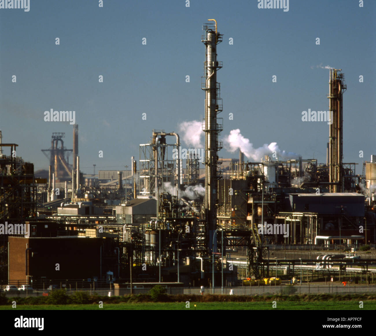 England Teesside Petro chemical plant Stock Photo - Alamy