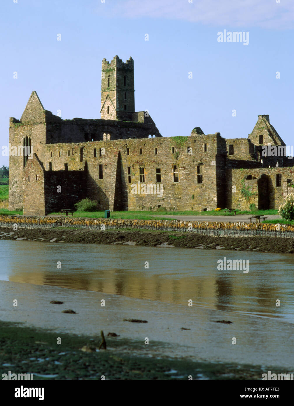 Ireland Timoleague abbey Stock Photo - Alamy