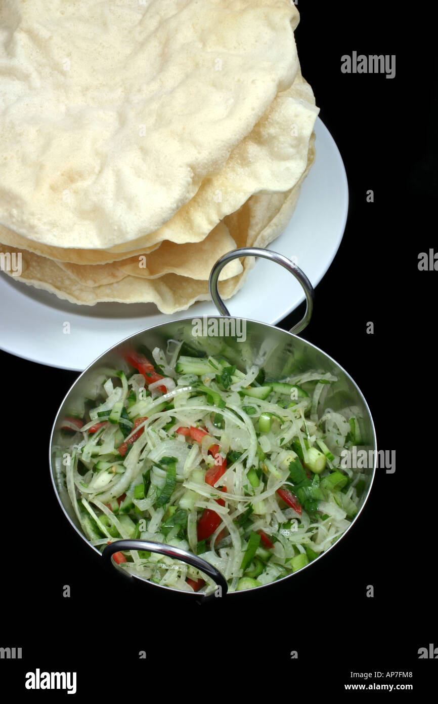 Poppadum hi-res stock photography and images - Alamy