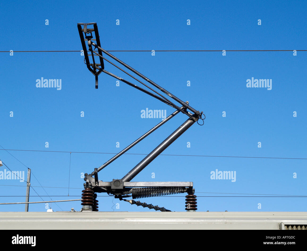 Helsinki, railway station, overhead line Stock Photo - Alamy
