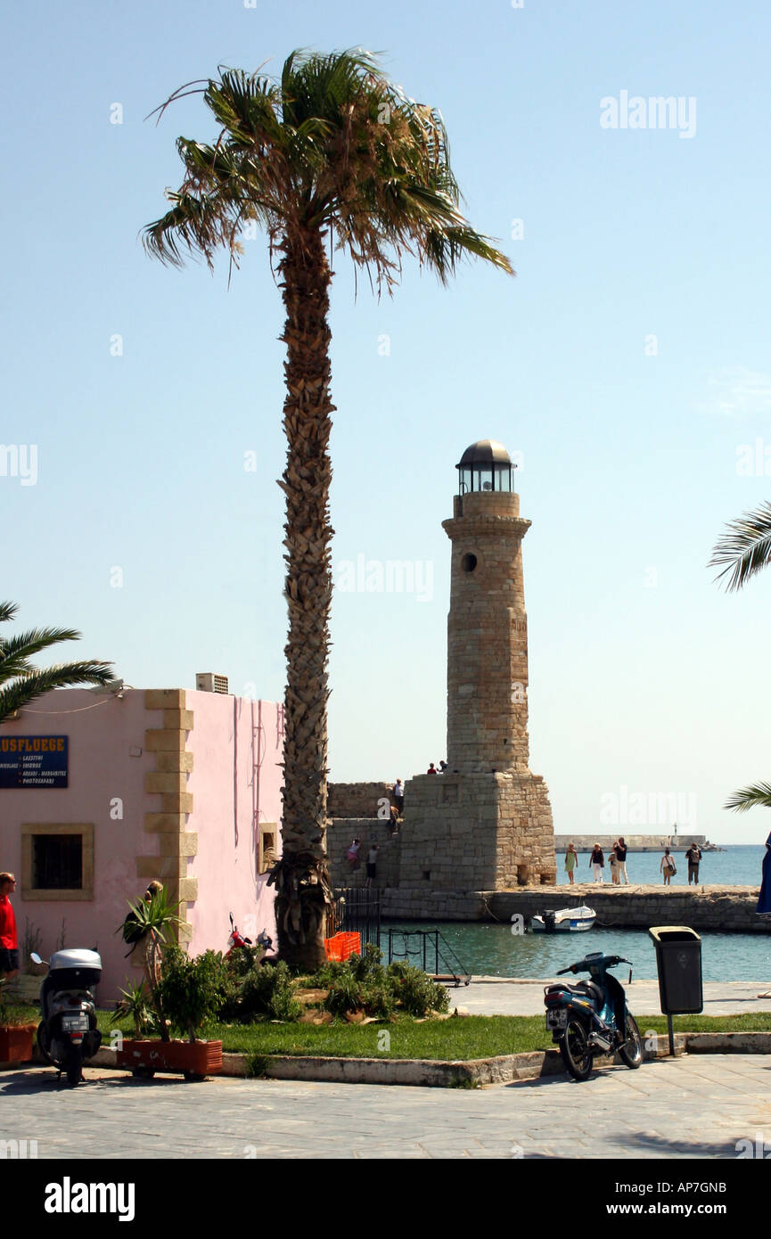 Rethymnon harbour area hi-res stock photography and images - Alamy