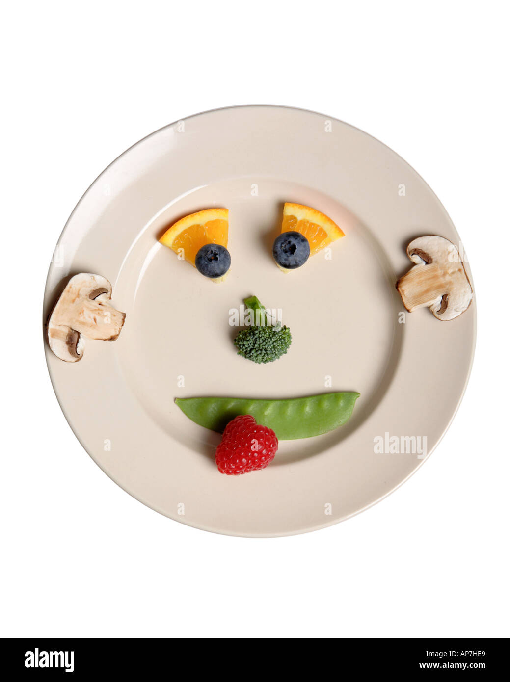 Food face hi-res stock photography and images - Alamy