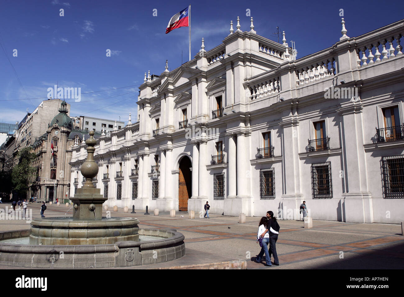 Santiago Presidential Offices Chile Stock Photo - Alamy
