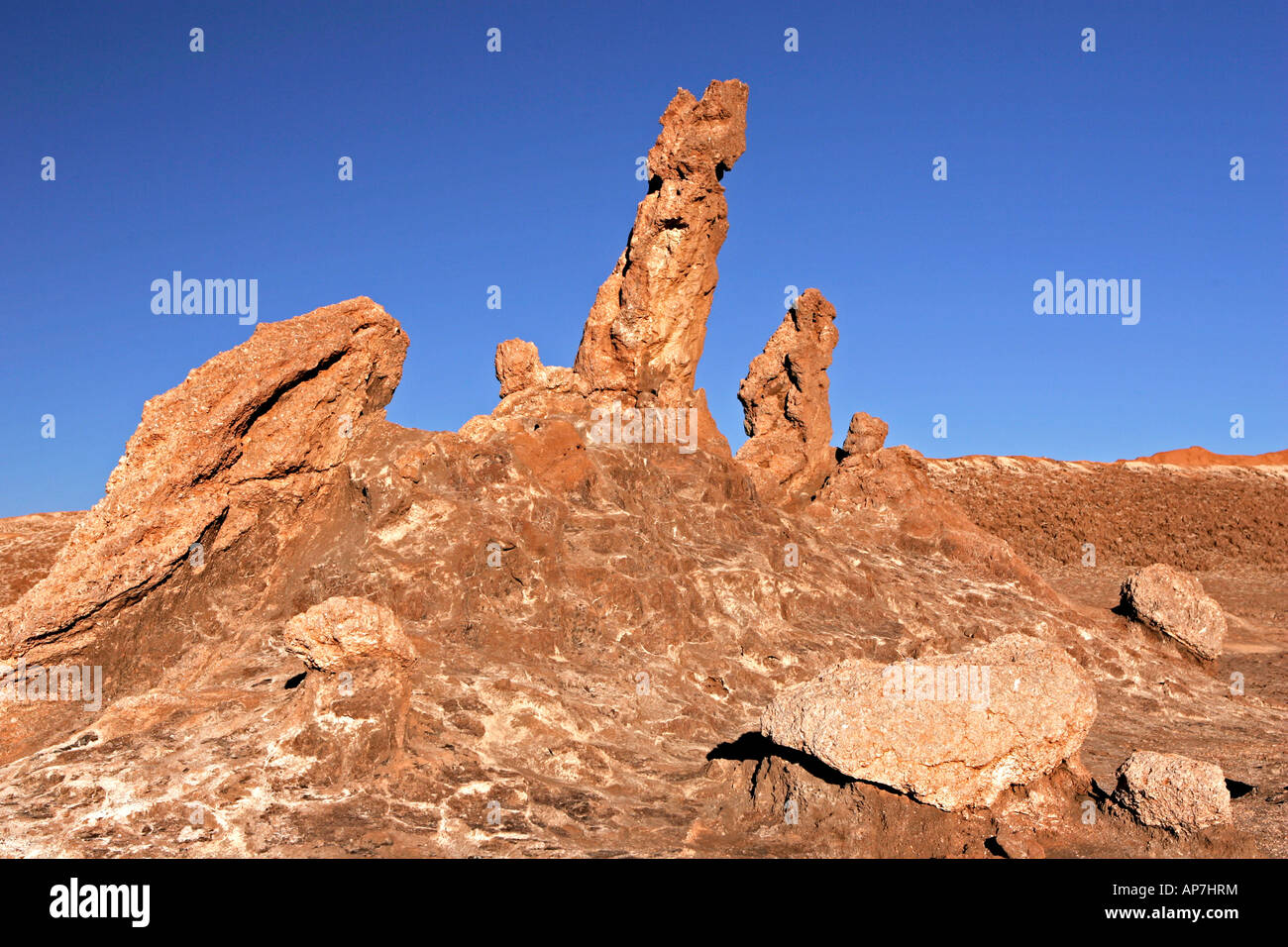 The 3 Marys, aka 3 Kolas, Inca Cola, Coca Cola, Pepsi Cola, eroded rock salt, Valley of the Moon ...
