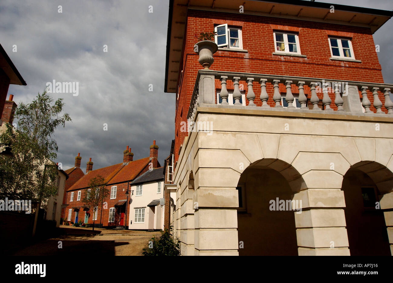 Poundbury in Dorset Stock Photo - Alamy