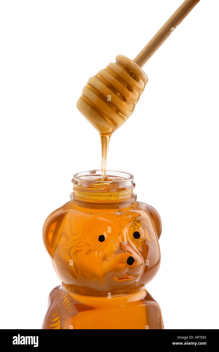 Honey bear container Stock Photo - Alamy