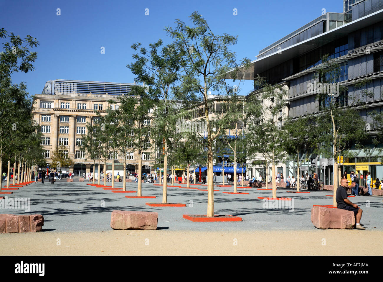 View of Goetheplatz, Frankfurt Stock Photo - Alamy