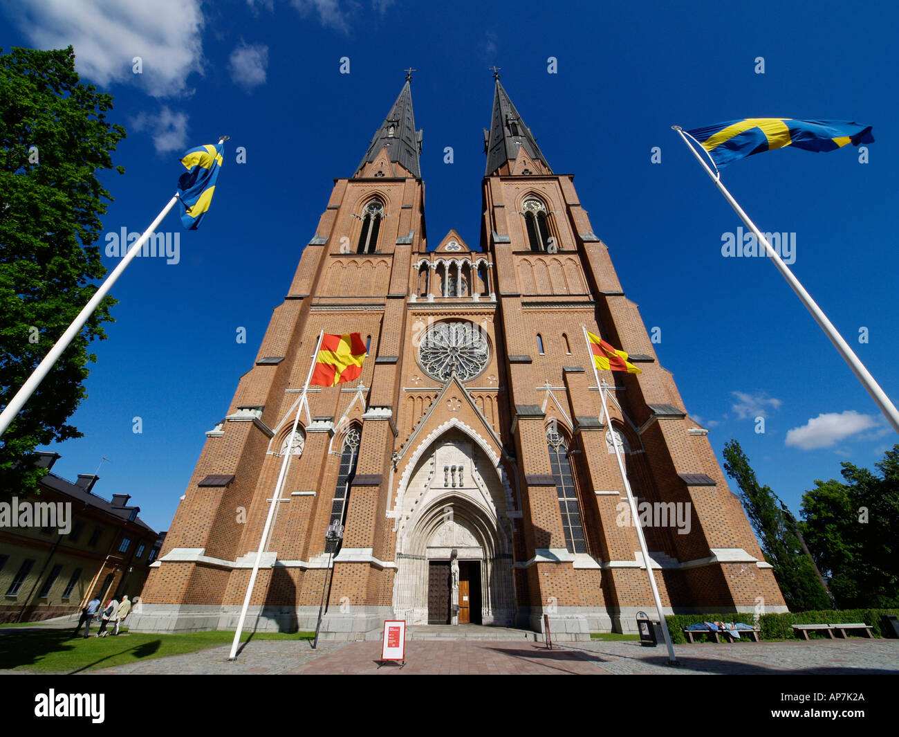 Uppsala, Domkyrkan, Cathedral Stock Photo - Alamy
