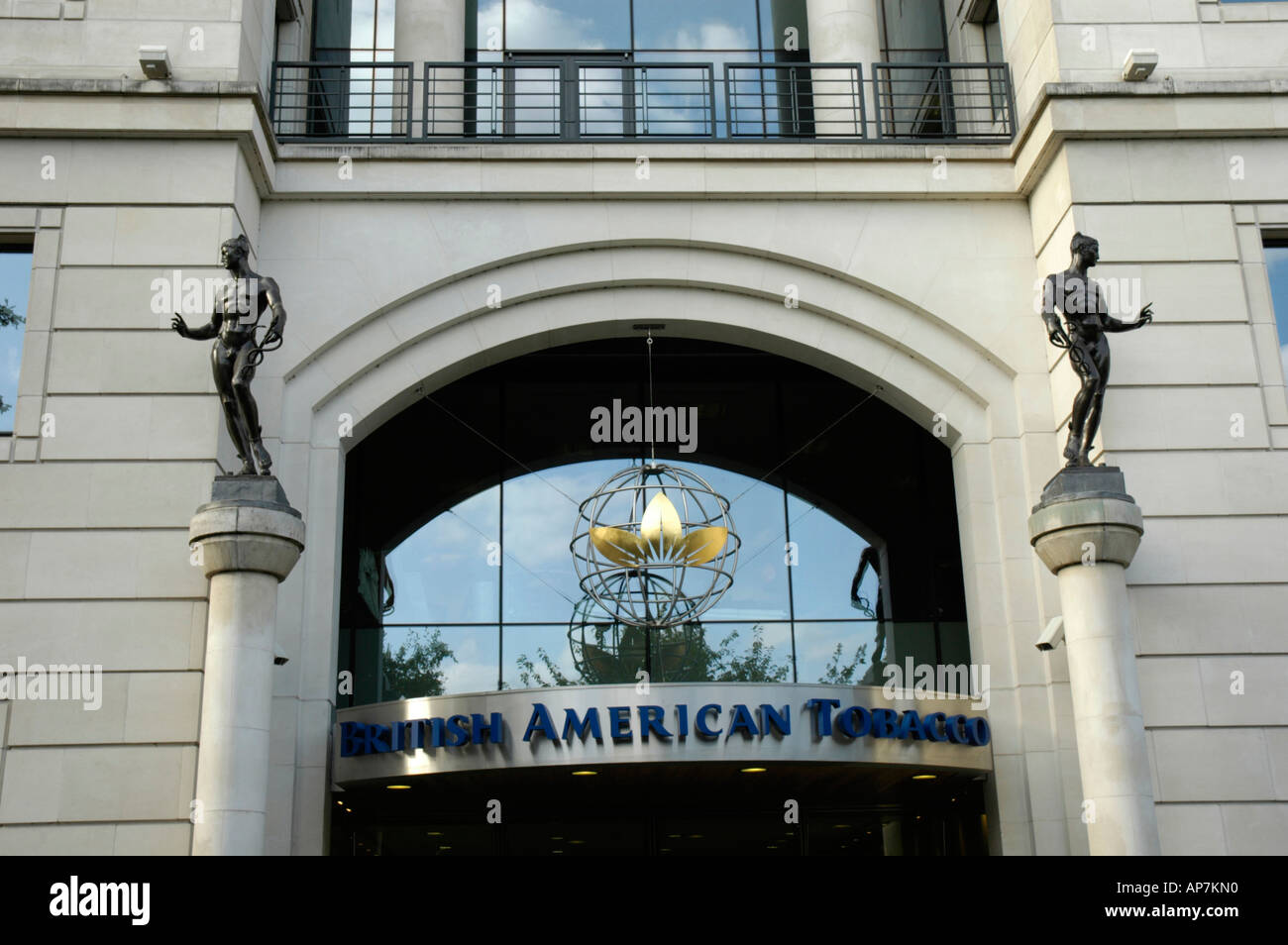 London headquarters of the British American Tobacco company Stock Photo ...