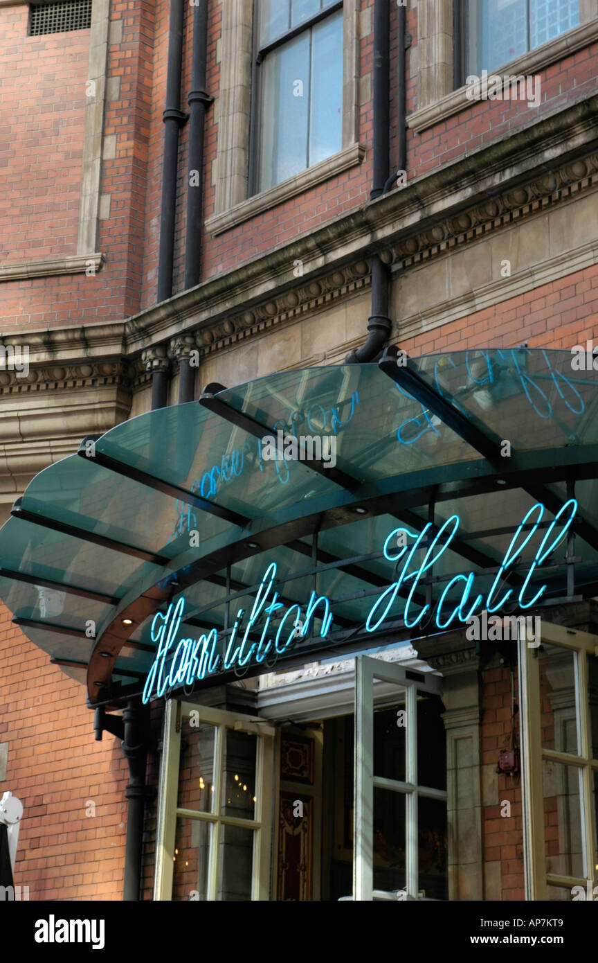 The Hamilton Hall public house in former grand hotel next to Liverpool ...