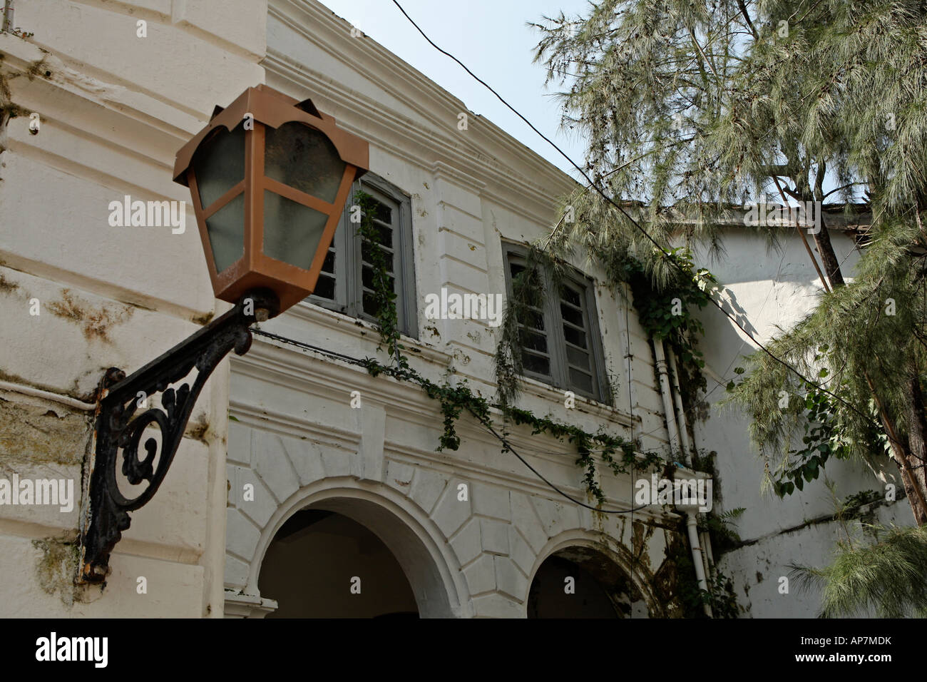 School building Galle fort Sri Lanka Stock Photo - Alamy