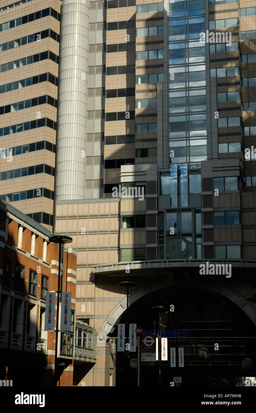 Development at Alban Gate 125 London Wall City of London UK Stock Photo ...