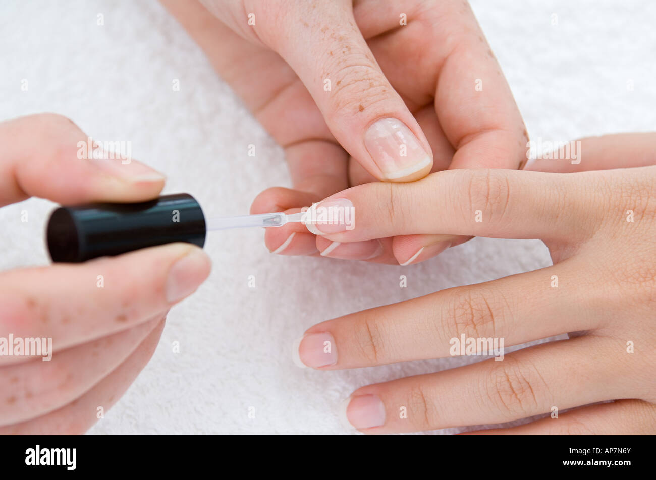 Crop unrecognizable woman manicure hi-res stock photography and images ...