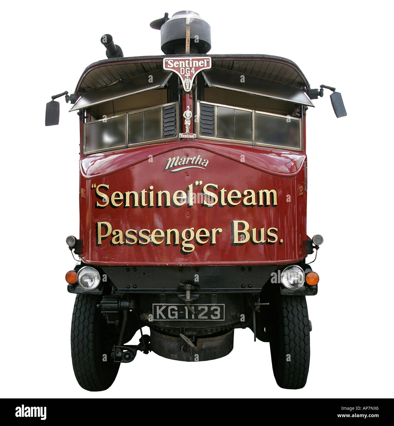 Sentinel steam passenger bus Bowness on Windermere Cumbria Lake ...