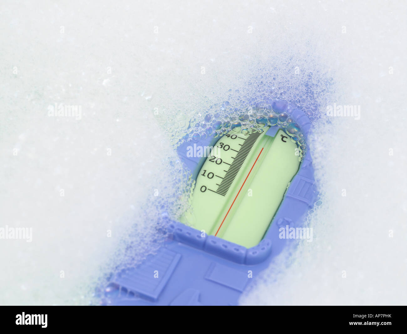 Thermometer in bath Stock Photo - Alamy