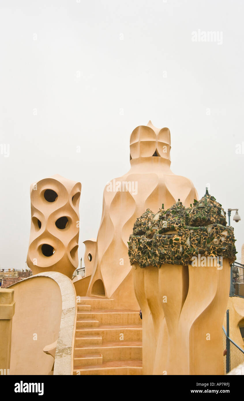 Casa Mila by Antoni Gaudi Pg. de Gràcia, 92, 08008 Barcelona, Spain ...