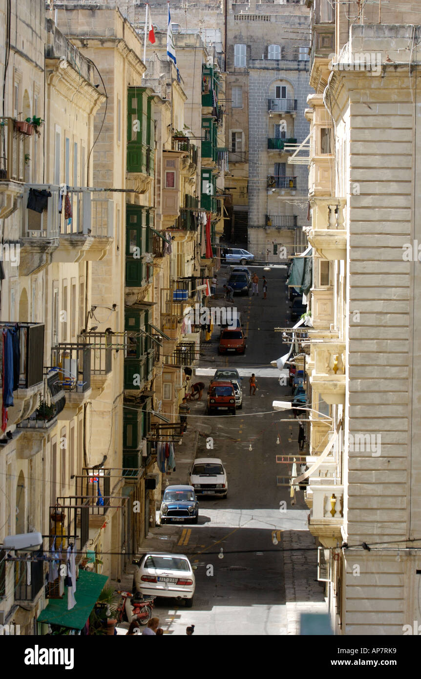 General views of the Maltese capital of Valetta, Malta Stock Photo - Alamy