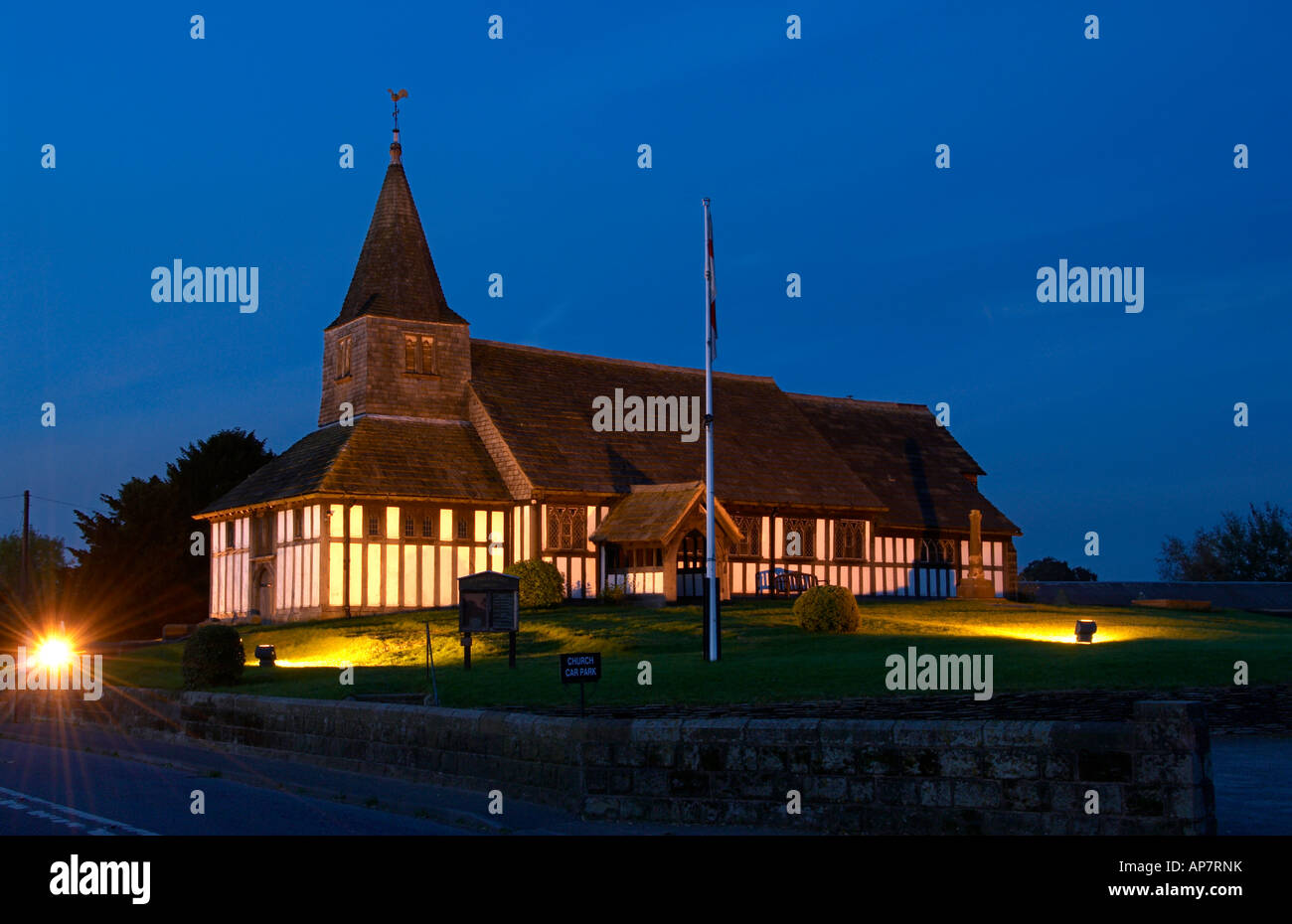 Medieval village uk illuminated hi-res stock photography and images - Alamy